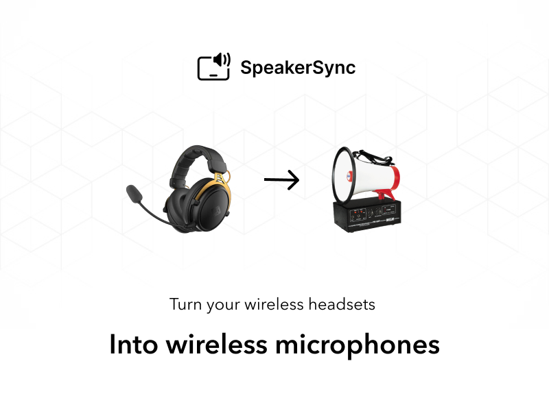 SpeakerSync | Audio hub anytime, anywhere